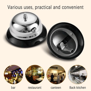 Call Bell Service Ring Stainless Steel Service Bell Kitchen Hotel Bell ...