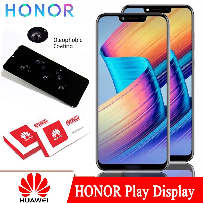 Original 6.3'' LCD Huawei Honor Play COR-L29 COR-AL00 LCD Display Touch ...