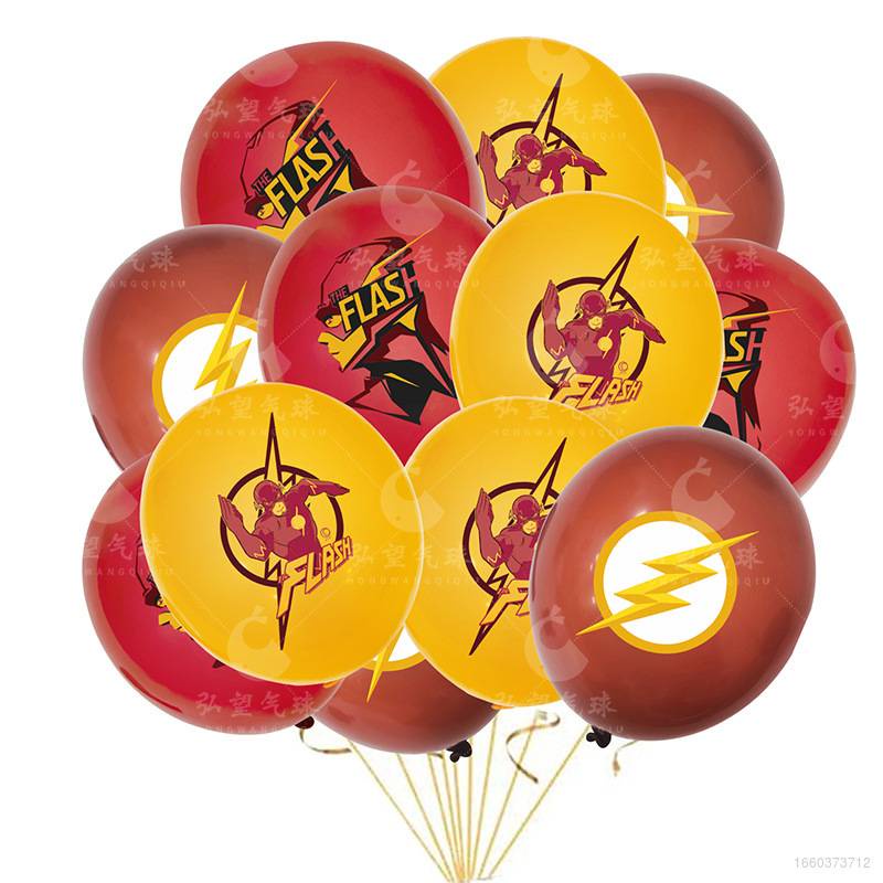 NS3 The Flash Superhero themed party decorating Decoration supplies ...