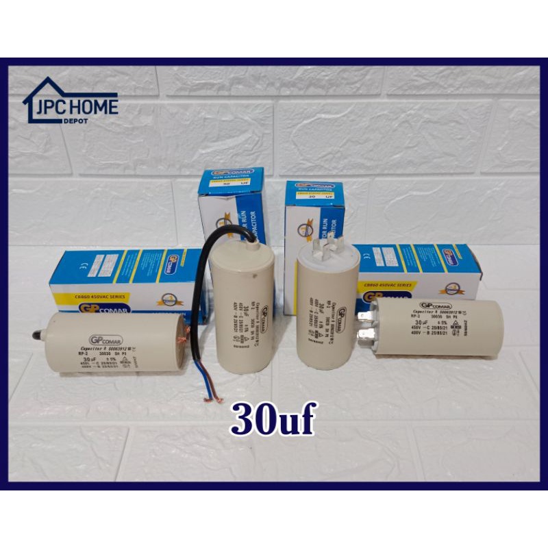 14uf/15uf/16uf/18uf/20uf/25uf/30uf Running Capacitor 450VAC Terminal ...