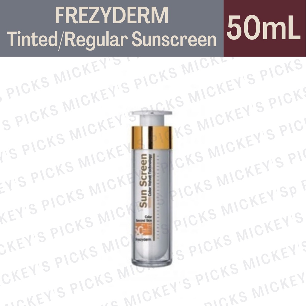 Frezyderm Sunscreen Velvet Face/Color Velvet SPF50+ 50mL | Shopee ...
