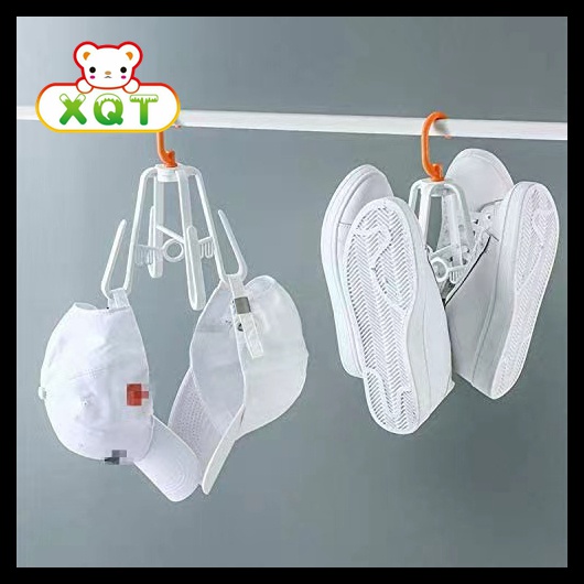 Rotatory Stackable Balcony Shoes Sock Insole Drying Storage Shelf ...
