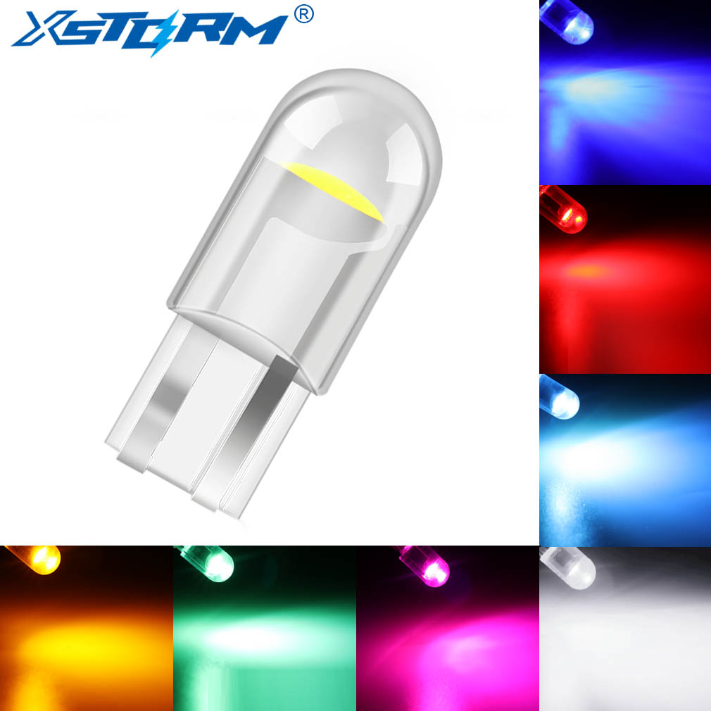 Xstorm T10 Led W5w Wy5w Cob Car Wedge Parking Light Turn Side Bulbs ...