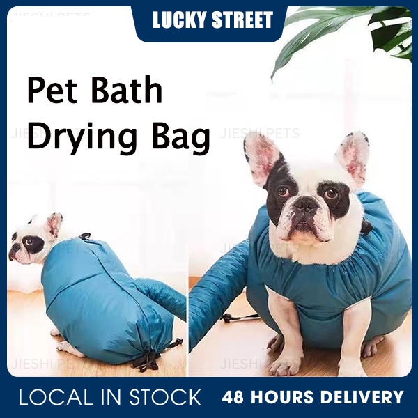 Bag Pet Drying Bag Folding Dogs Hair Dryer Blow Portable Dog Cleaning ...