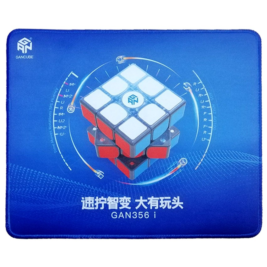 Gan Pad Stack Mat Speed Cups Rubik's Cube Mat Small Blue | Shopee ...