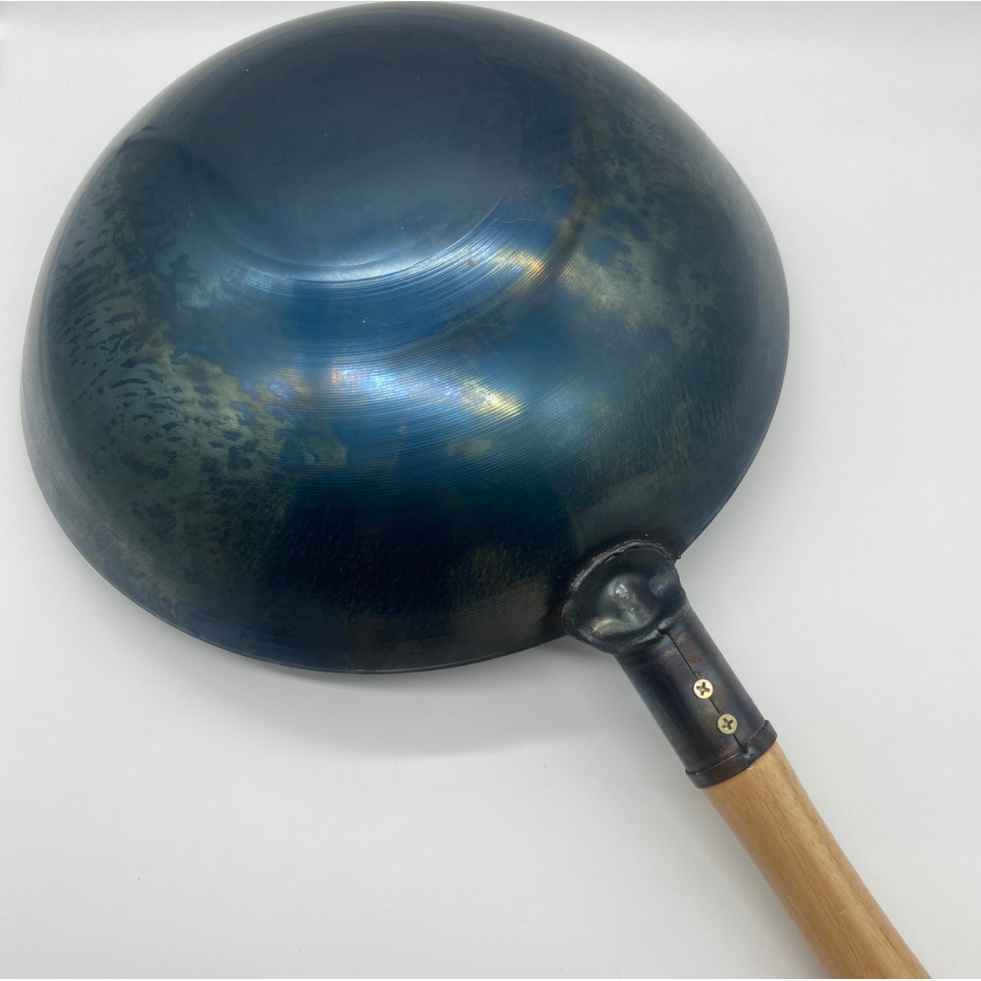 Wok Bang Non-Stick Blue Carbon Steel Wok Pan/High Quality/Authentic ...
