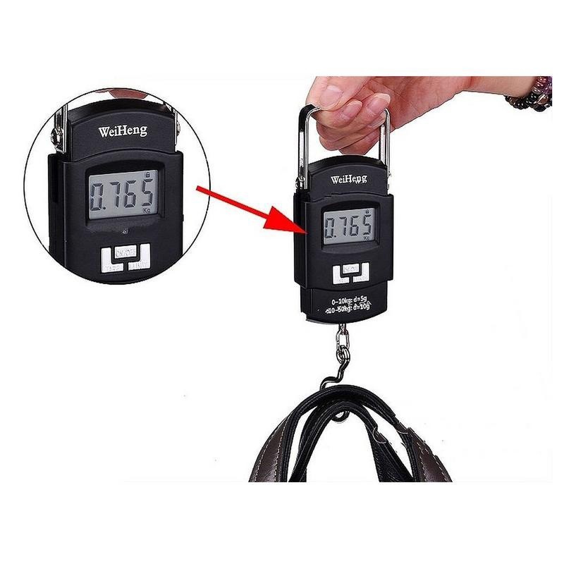 Portable Hand Carry Hook Type Digital Weight Scale WH-A08 | Shopee ...