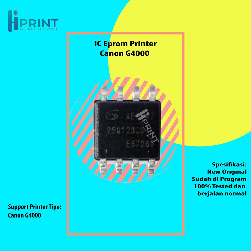 Canon G4000 25Q128 Eprom IC, Canon G4000 Reset Eeprom IC, Canon G4000 ...