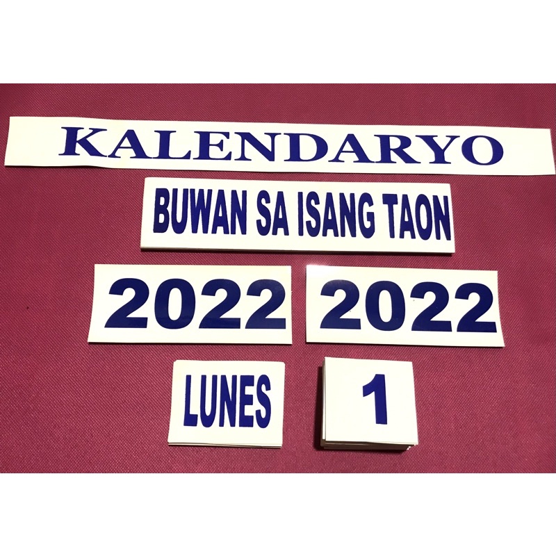 KALENDARYO FLASHCARD SET BY CHARTS UNLIMITED | Shopee Philippines