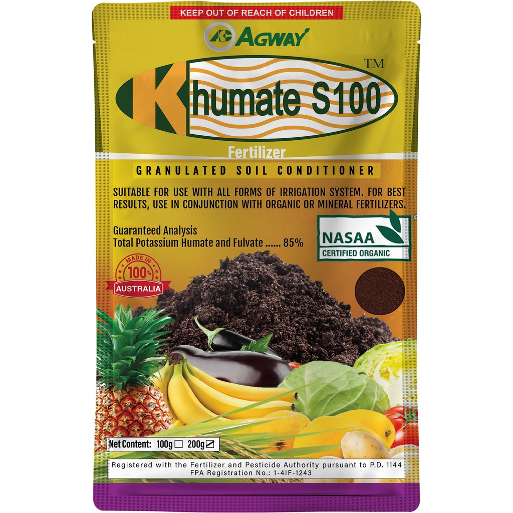 KHUMATE S100 200g (Soil Conditioner) | Shopee Philippines
