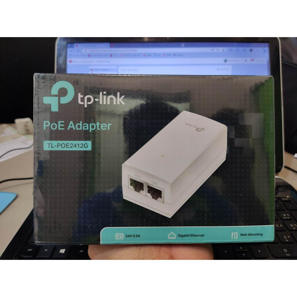 Tp-Link | TL-POE2412G | Gigabit 24VDC Passive PoE Adapter | Shopee ...