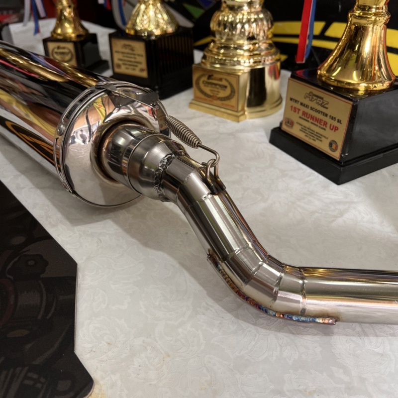 RAZER PIPE DUAL TIP by JAD RACING (Full System) | Shopee Philippines