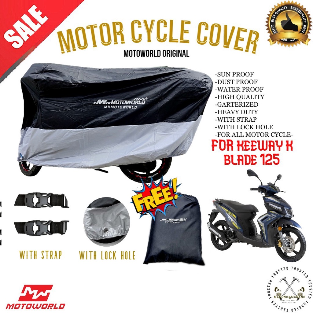 KEEWAY K BLADE 125 Motorcycle cover l Motor cover original MOTOWORLD ...
