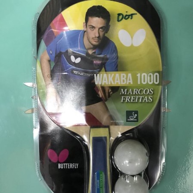 BUTTERFLY WAKABA 1000 ping pong Table Tennis bat ORIGINAL | Shopee ...