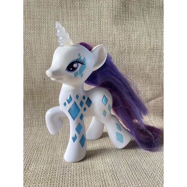My Little Pony Light up Glow 7” Rarity BIG PONY | Shopee Philippines