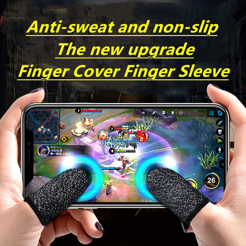 1Pair (2pcs) Finger Cover Finger Sleeve Finger Gloves for PUBG Call of ...