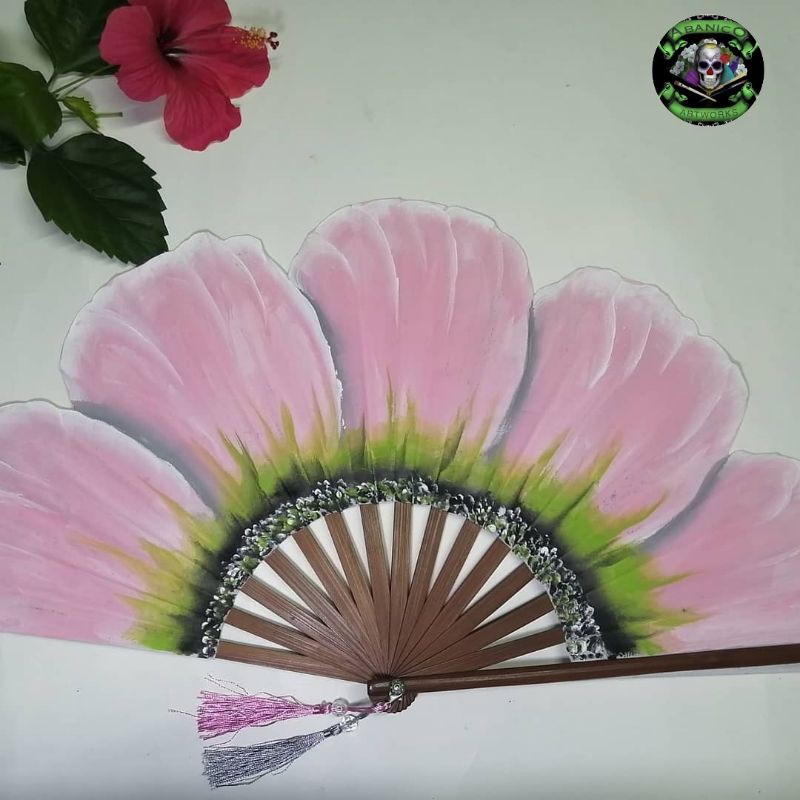 hand painted handmade wall decor pamaypay 3 in 1 abanico | Shopee ...