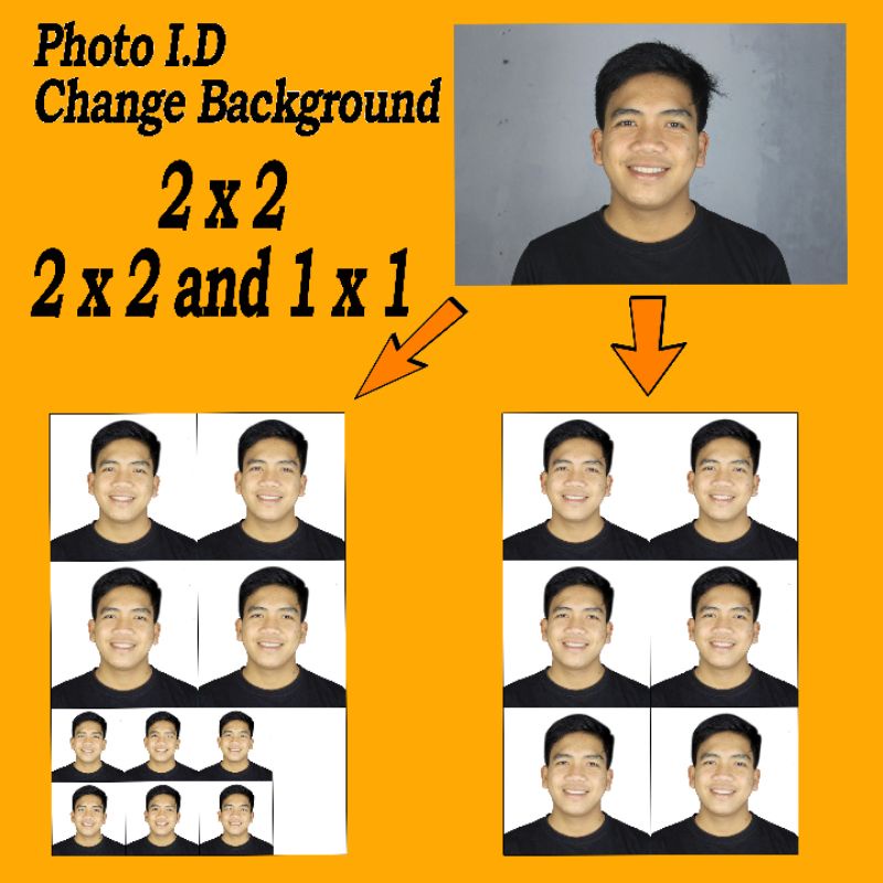 I.D. Picture printing (2x2, 1x1, Passport size and combinations ...