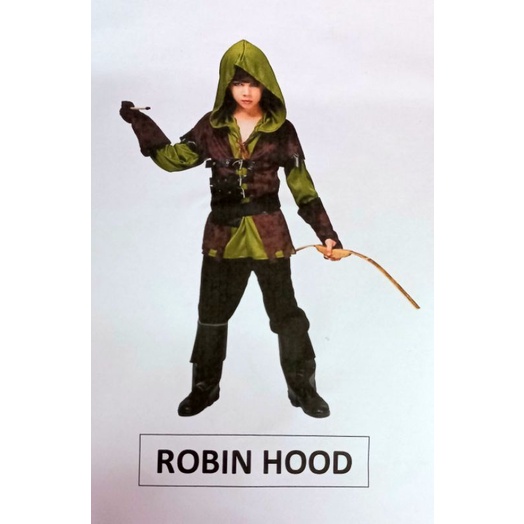 ROBIN HOOD book character for teens size | Shopee Philippines