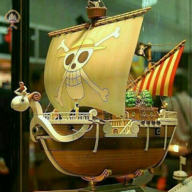 One piece ship grandship one piece going merry thousand sunny figure ...