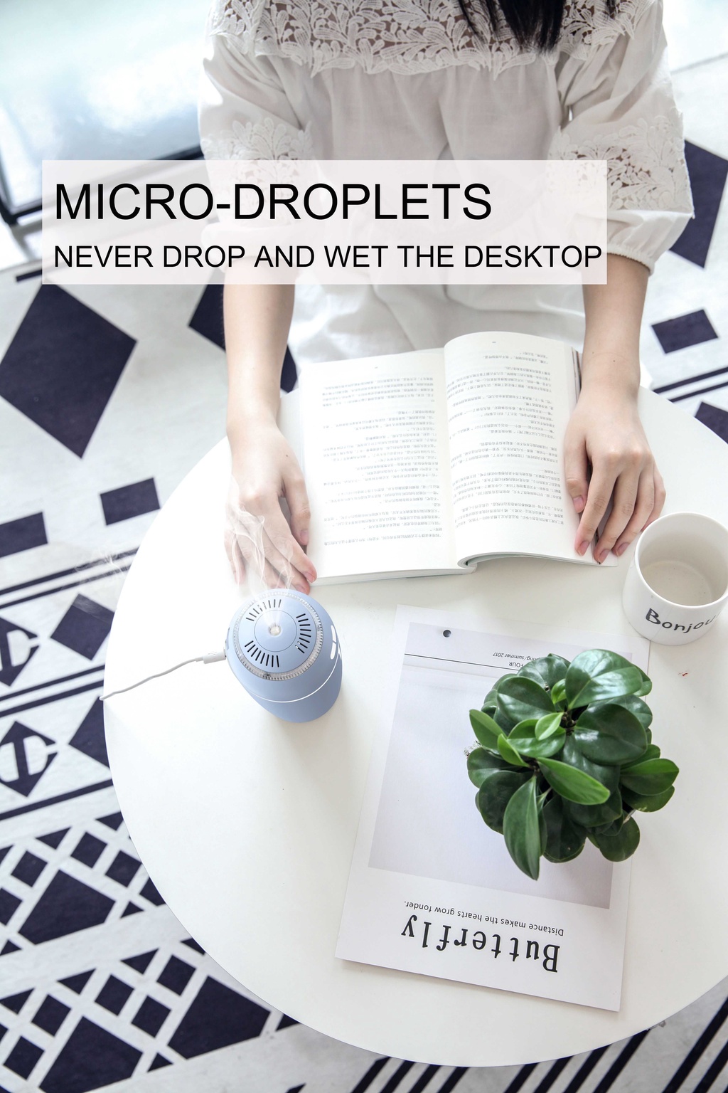 Yoobao YB-H05 USB Air Humidifier 300mL High Capacity with Built-in ...