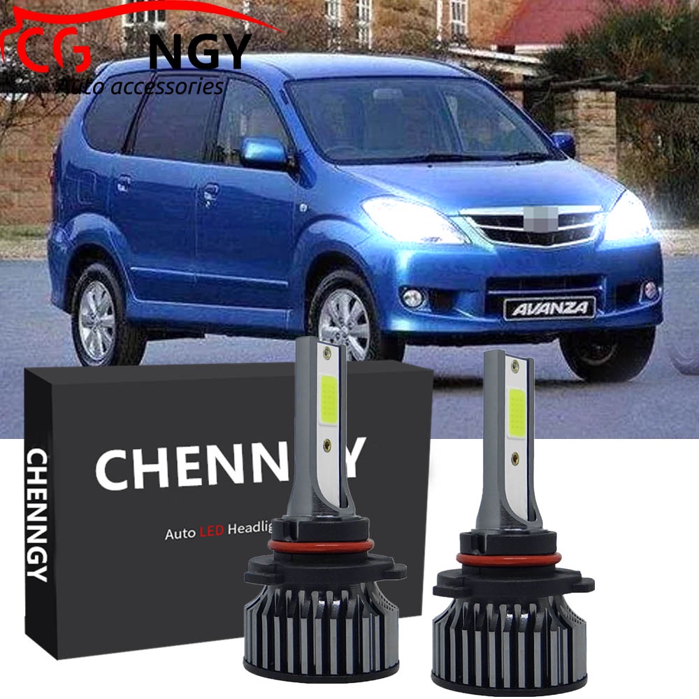 FOR Toyota Avanza (F600) 2003-2011 (Head Lamp) - 2pc CHENNGY LED White ...