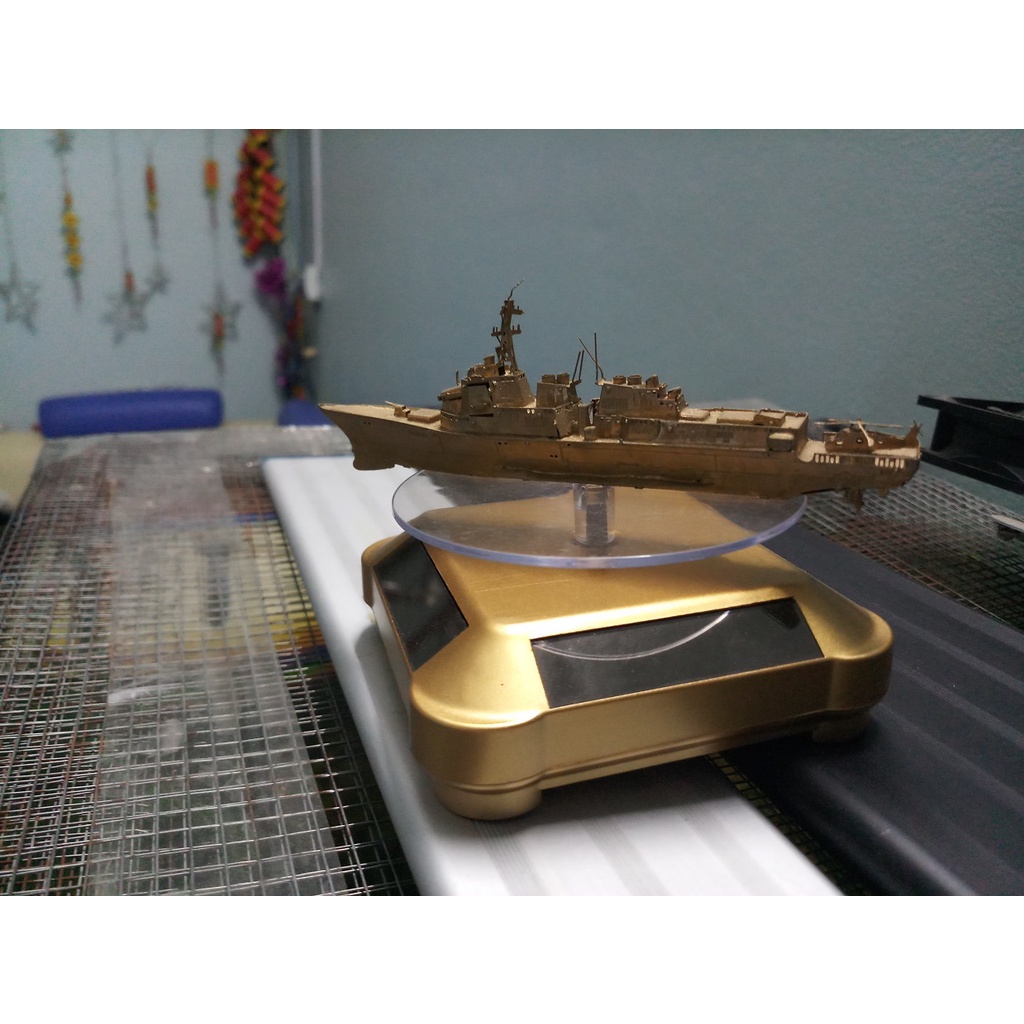 Assembled/ handmade ) 3D metal assembly model of Japanese destroyer ...