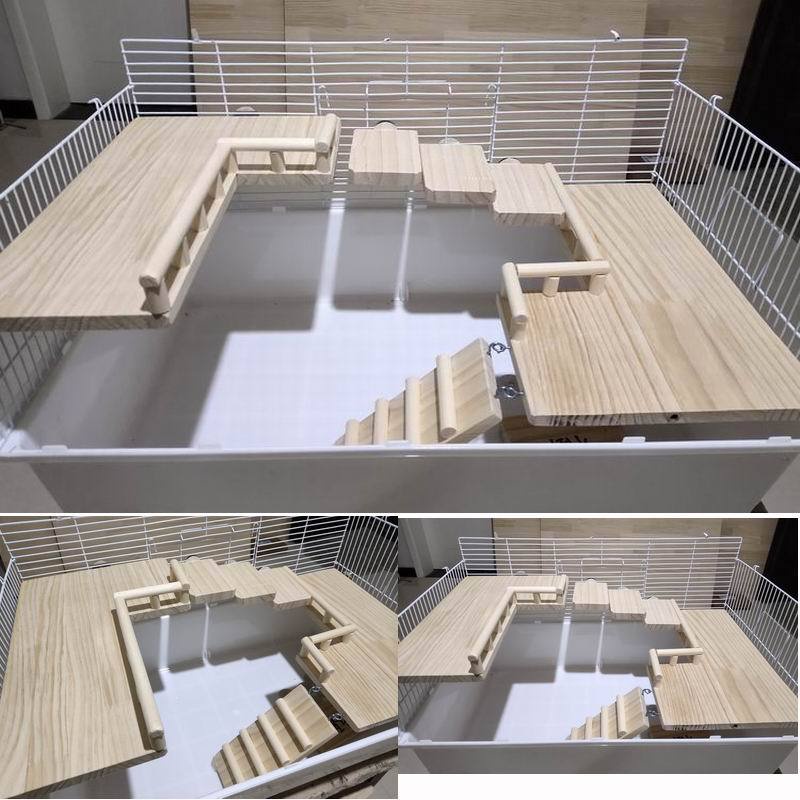 Hamster Accessories Platform Set Golden Bear 60 X 35 Basic Cage Solid ...