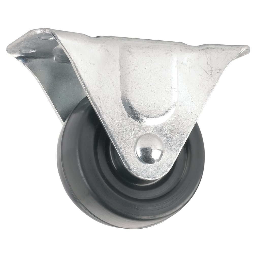 COT 132100 4INCH HARD RUBBER CASTER FIX FLAT 100MM (ONE PIECE） | Shopee ...