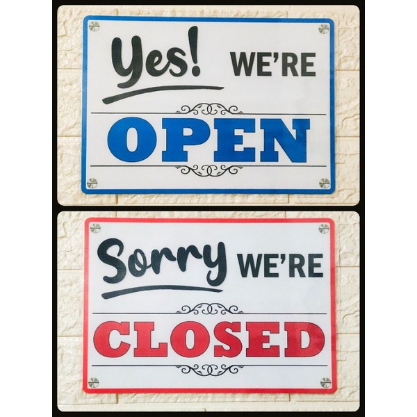 Laminated Signages for Grocery Sari-Sari Store Shop Boutique Clinic ...