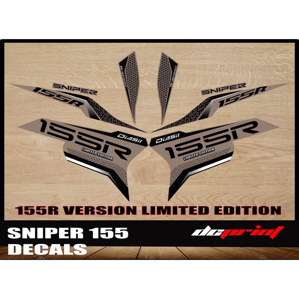 Sniper155 DECALS R VERSION LIMITED EDITION | Shopee Philippines