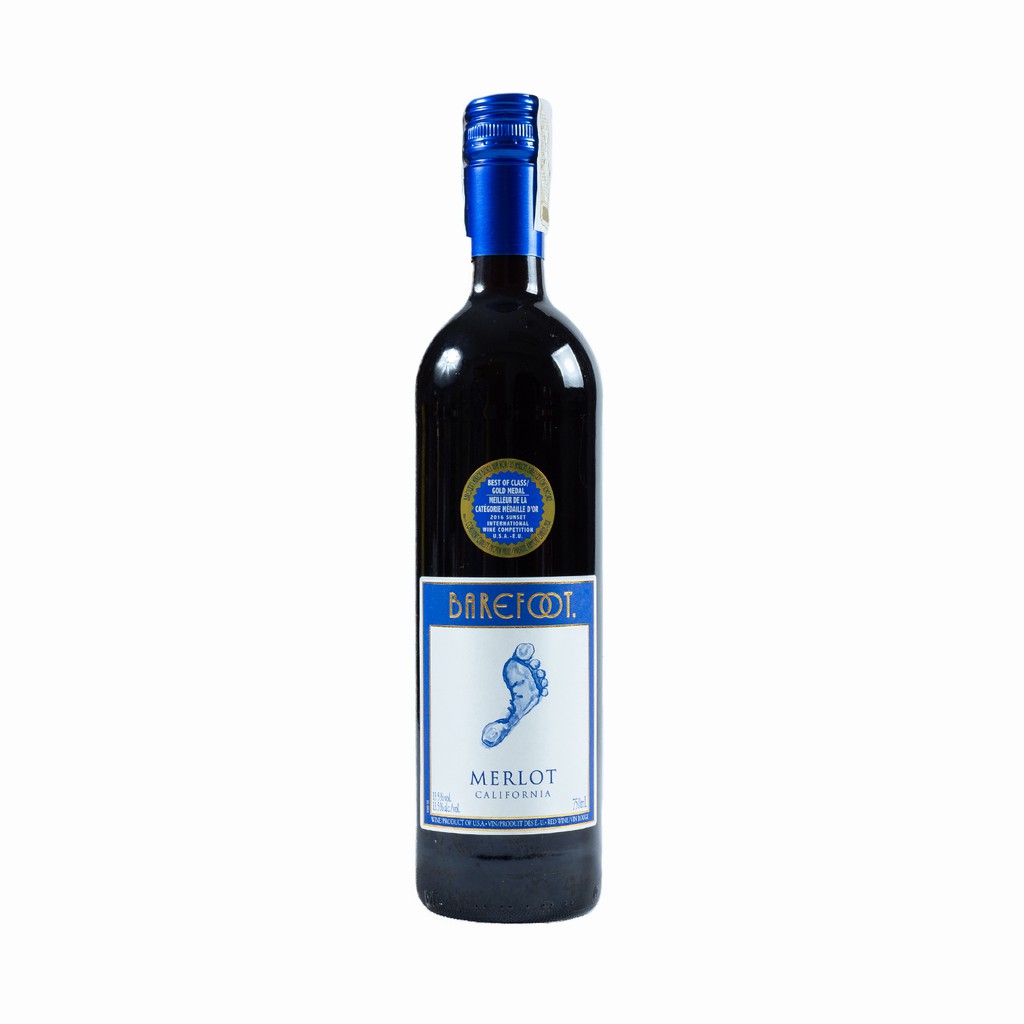 Barefoot Merlot 750ml | Shopee Philippines