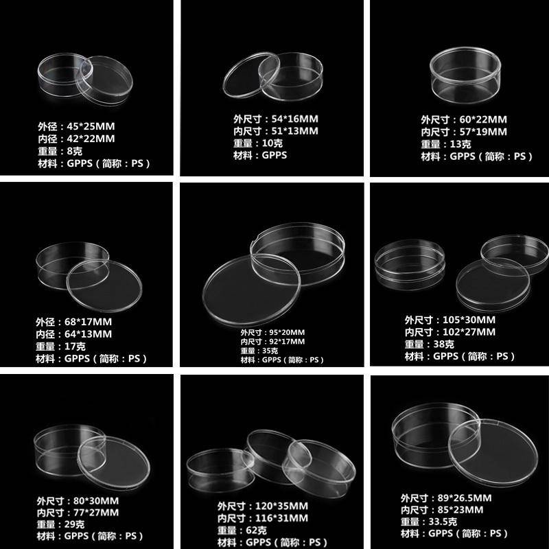 Round Transparent Box Cylindrical Storage Container Acrylic Badge Box ...