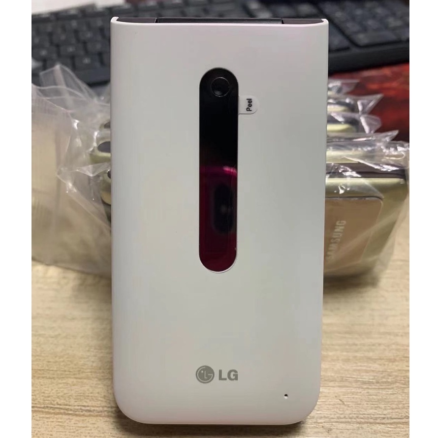 LG Y120 LGFolder 2 Quad Band GSM 2G and dual card mobile phones dual screen flip fashion mobile ...