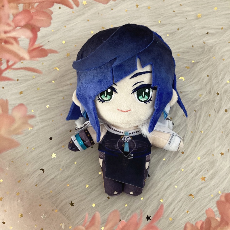 Genshin Impact Plush Toy Mona Anime Yoimiya Eula Ye Lan Regrator Fischl ...