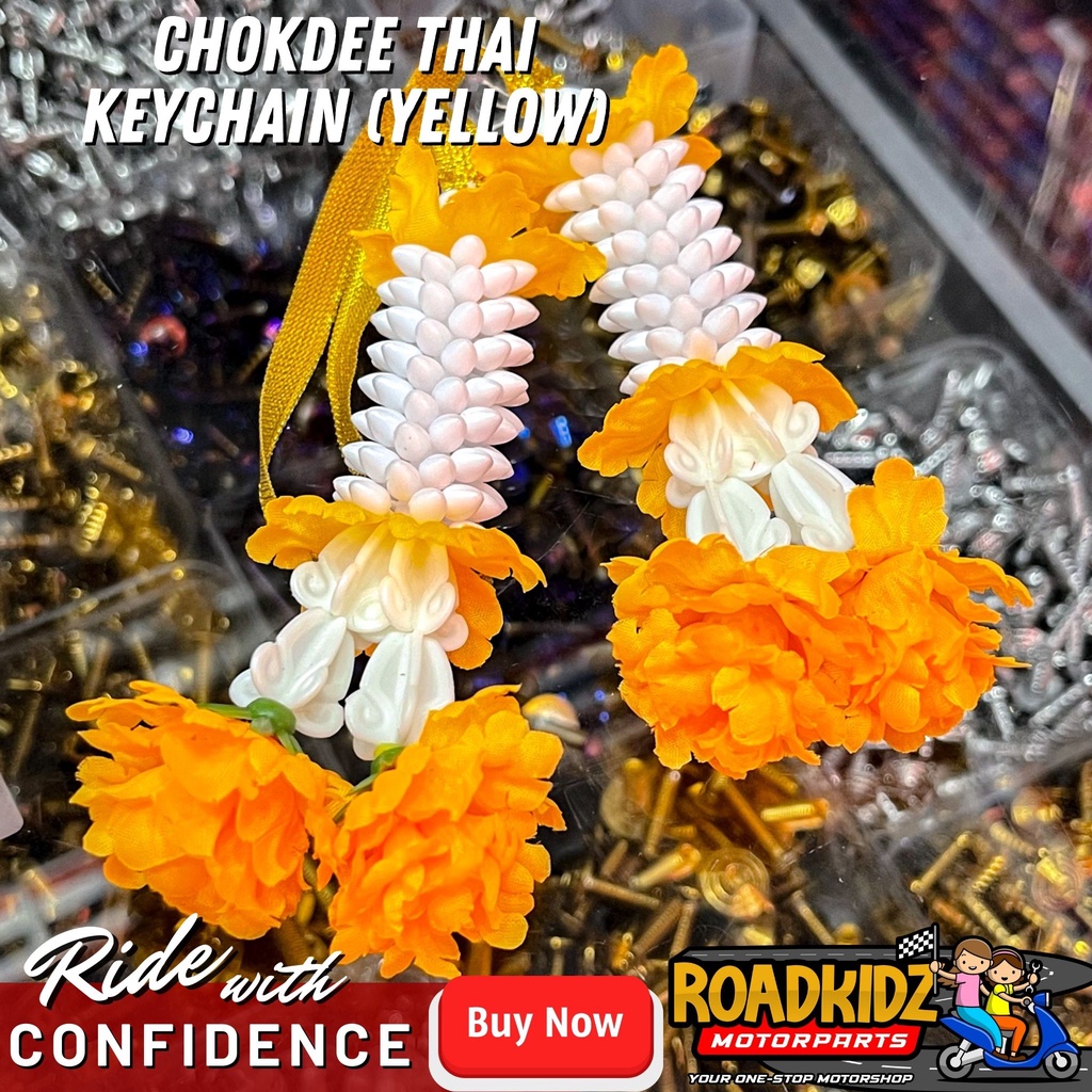 CHOKDEE KEY CHAIN (THAILAND LUCKY FLOWER) | Shopee Philippines