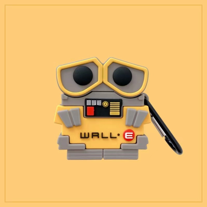 3D Air Pods Creative Case AirPods 1 2 3 Pro Wall-E Robot Wireless ...