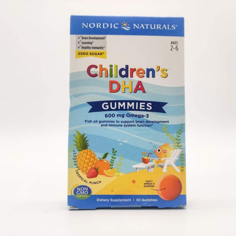 USA Onhand | Nordic Naturals Algae DHA Children's DHA Mini Soft Gels Infant DHA For children ...