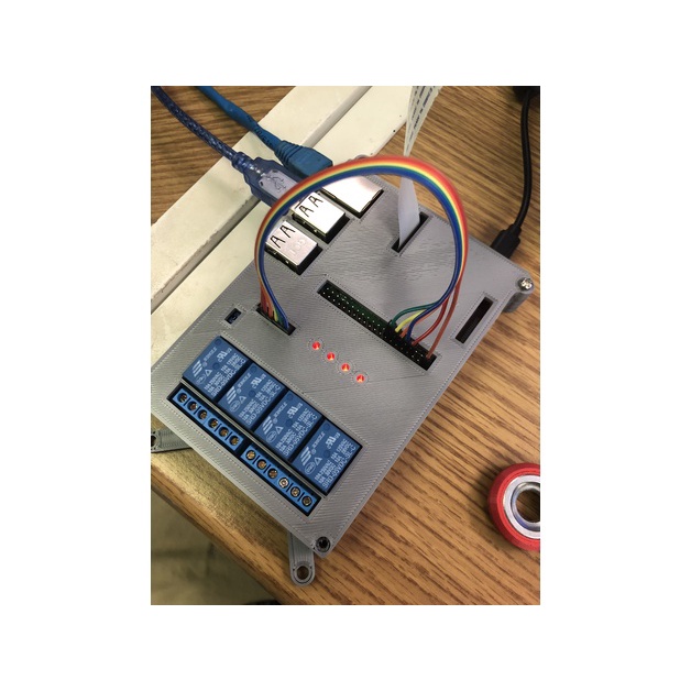 Raspberry Pi 3 B+ Casing With 4 Channel Relay Module | Shopee Philippines