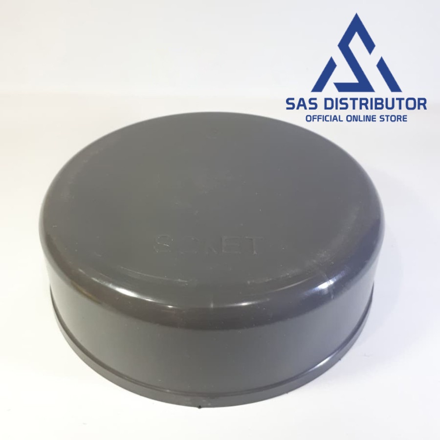 Dop 6" inch D SOCKET | 6" inch Cap | Pipe Cover 6" in PVC | Plain Dop 6 ...