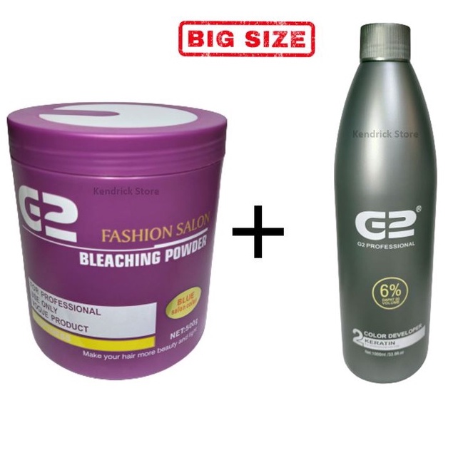 Hair Bleaching Powder 500g (Big Size) Hair Bleach 500g and Developer ...
