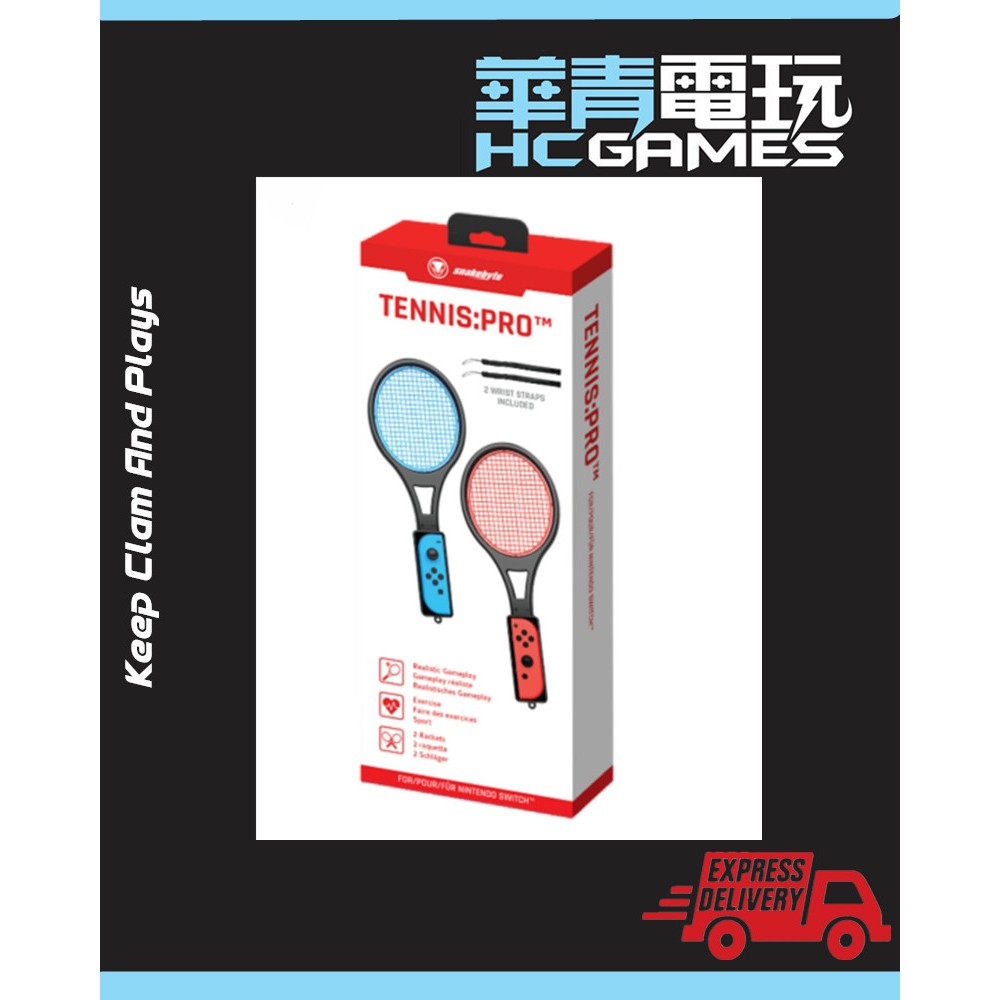 (ORIGINAL) NINTENDO SWITCH SNAKEBYTE MARIO TENNIS PRO RACKET JOY CON ...