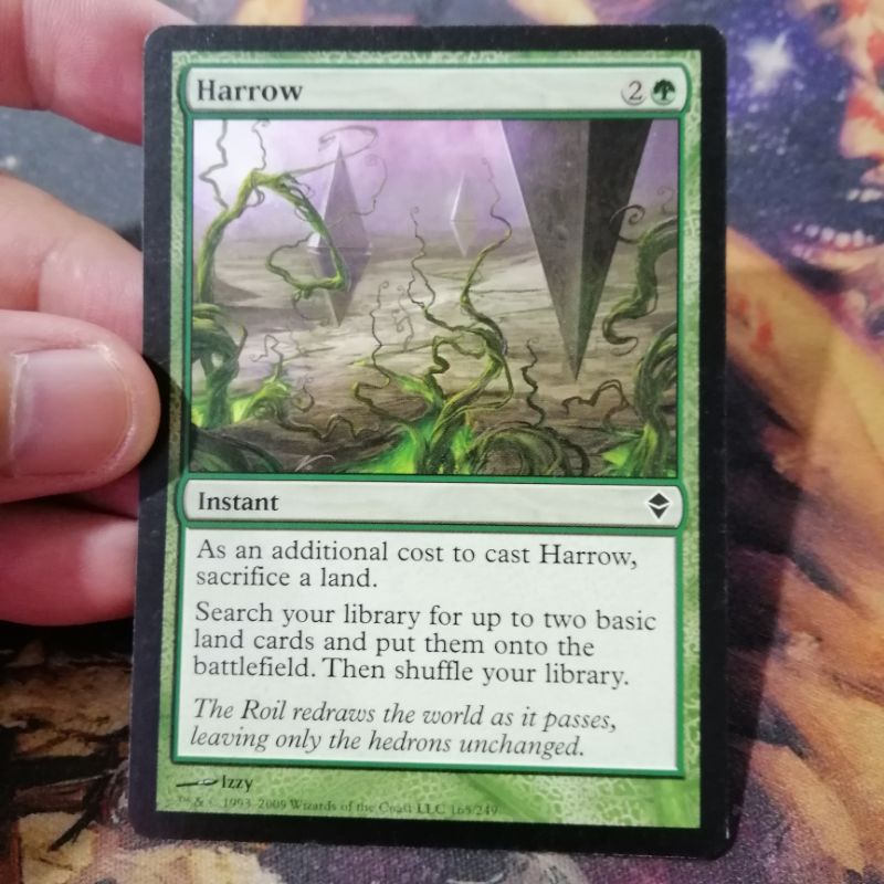 1 PLAYED Harrow Zendikar green common mtg magic | Shopee Philippines