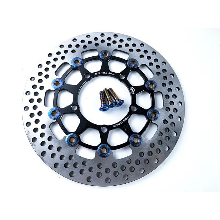 Motorcycle Electric Vehicle Modified NCY Big Disc 260 Floating Disc ...