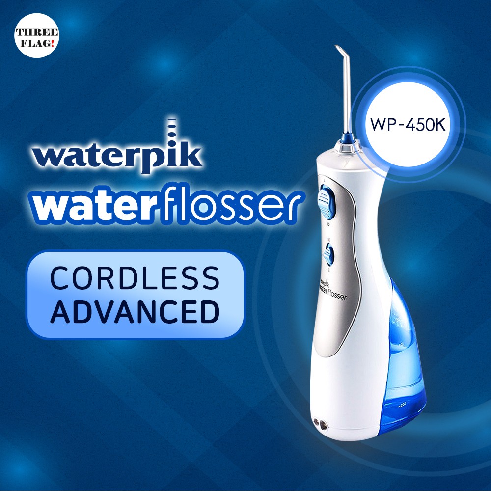 Waterpik WP-450K Cordless Advanced Water Flosser | Shopee Philippines