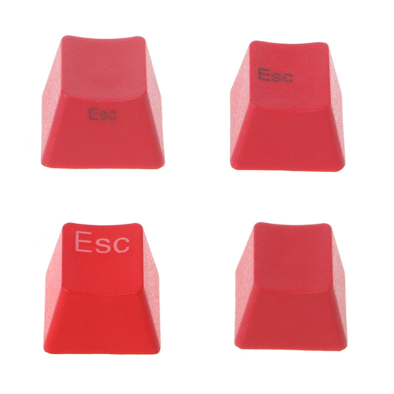 Mechanical Keyboard Thick PBT Red ESC Keycap R4 Cherry MX Switch Height ...