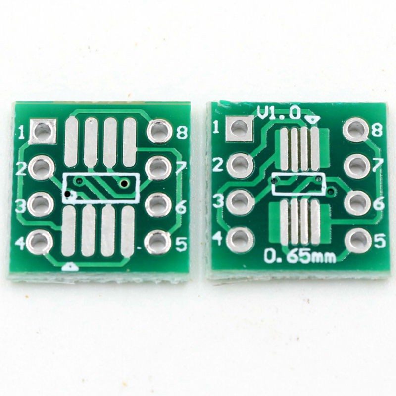 SMD SOP8 SSOP8 TSSOP8 8 PIN To DIP Connector Adapter PCB Converter ...