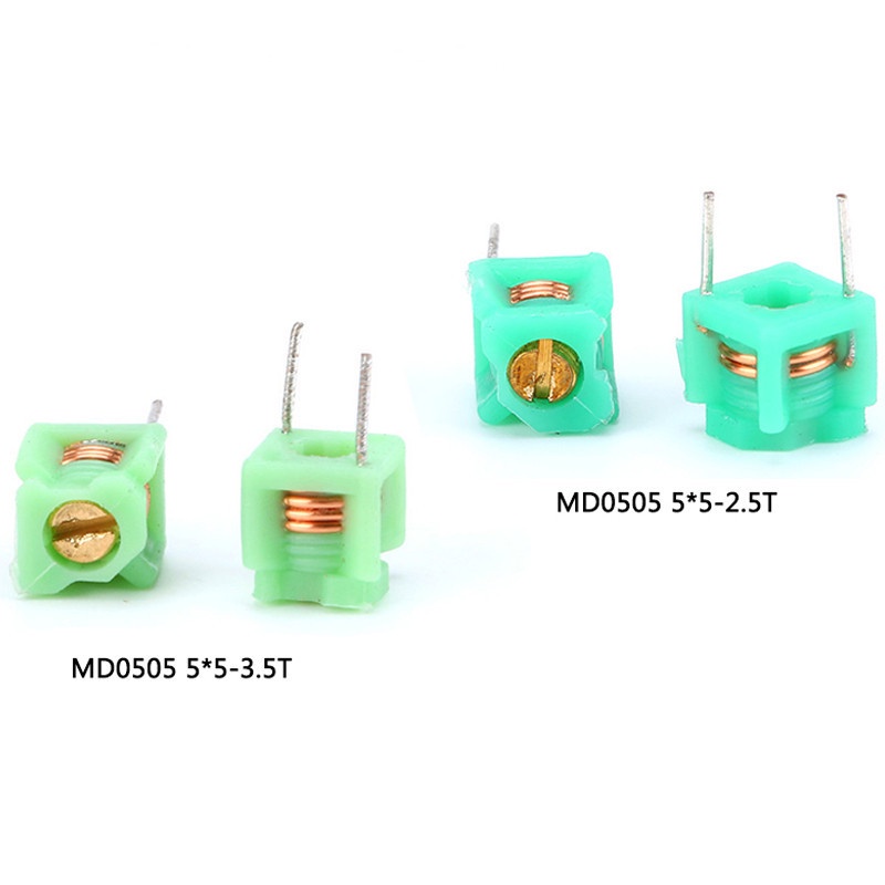 20PCS Adjustable inductor coil MD0505 *5-2.5T 5*5-3.5T molded inductor ...