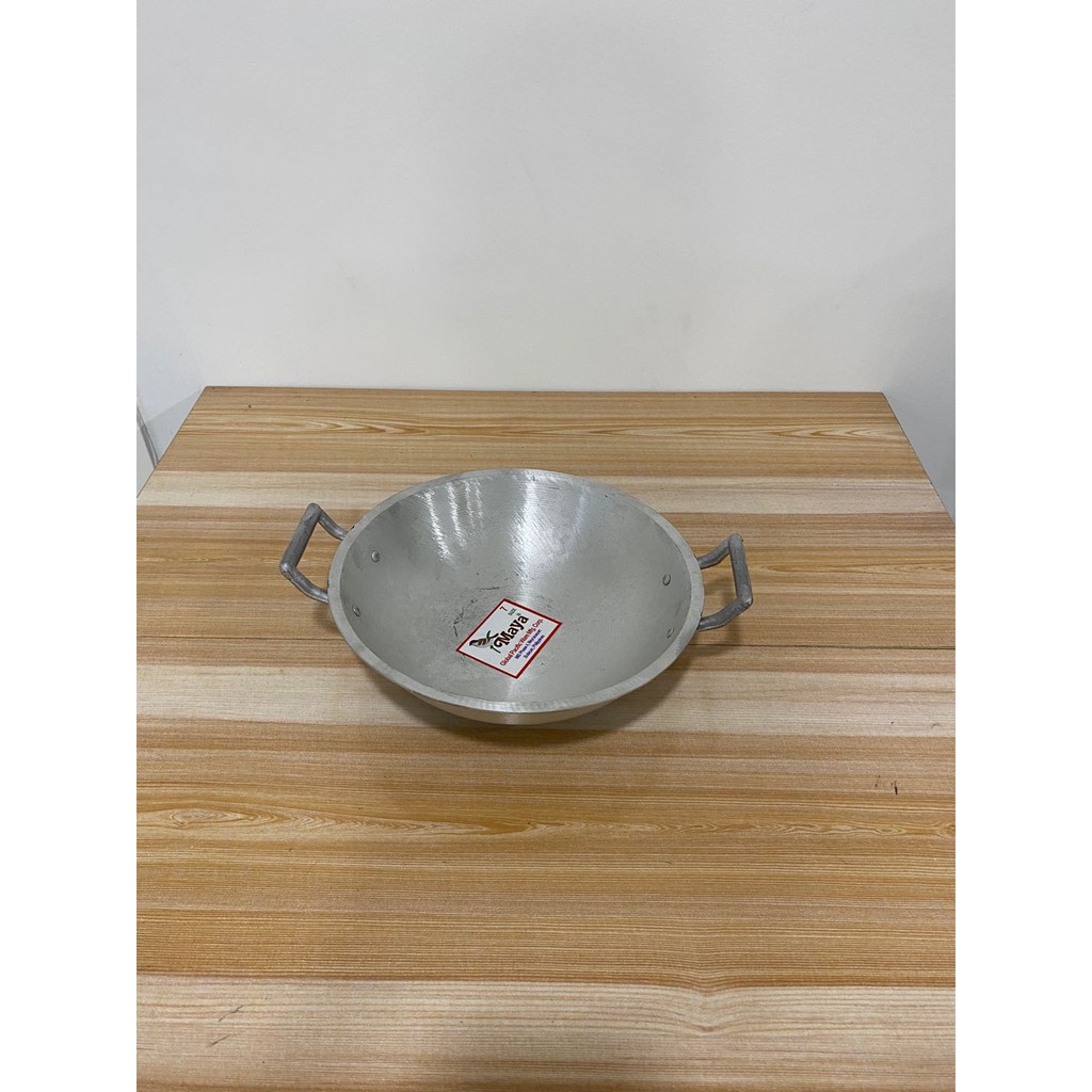 Aluminum kawali double handle #7 | Shopee Philippines