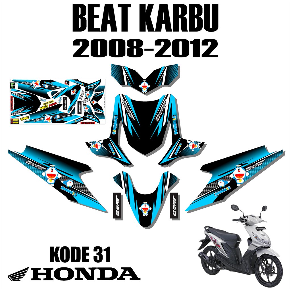 Fullbody Beat Karbu Sticker Decal 2008 2009 2010 2011 2012 Variations ...